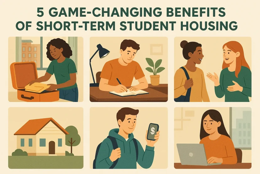5 Game-Changing Benefits of Short-Term Student Housing