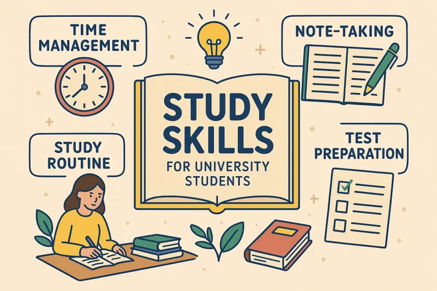 Top 10 Study Skills for University Students in UK